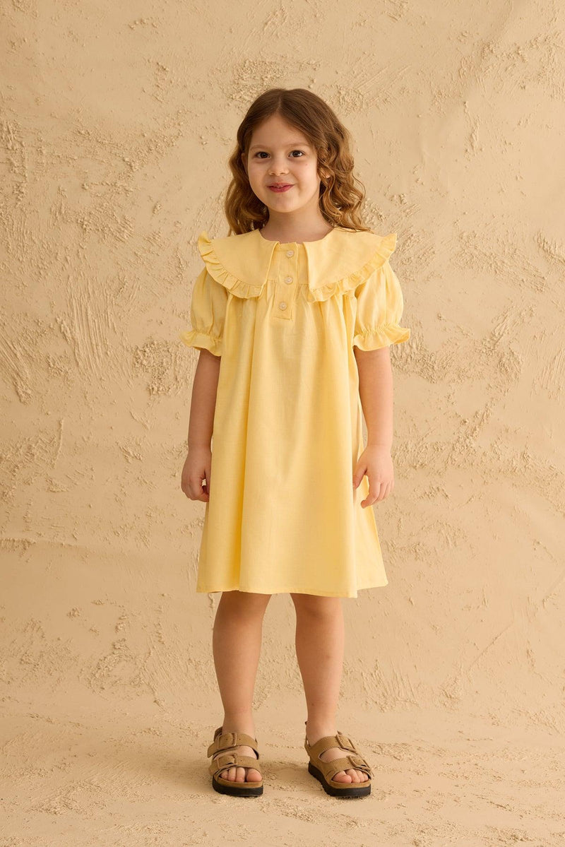 Bunny Ear Dress Yellow